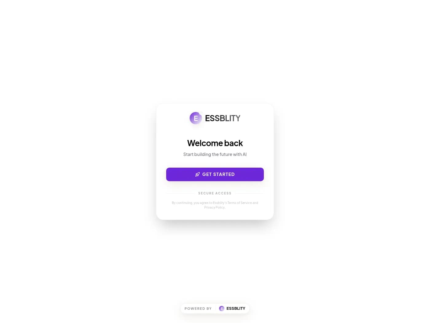 Essblity Code Generator