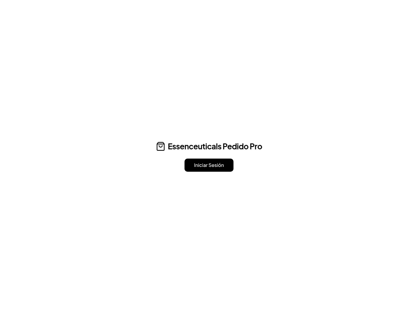 Essenceuticals Pedido Pro