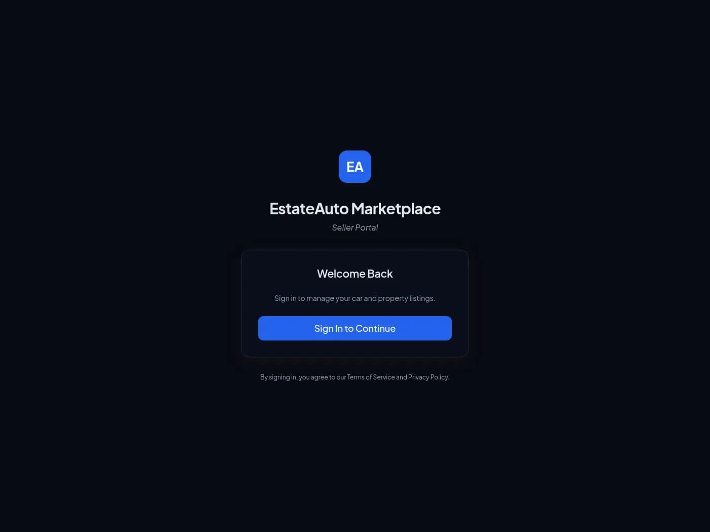 EstateAuto Marketplace