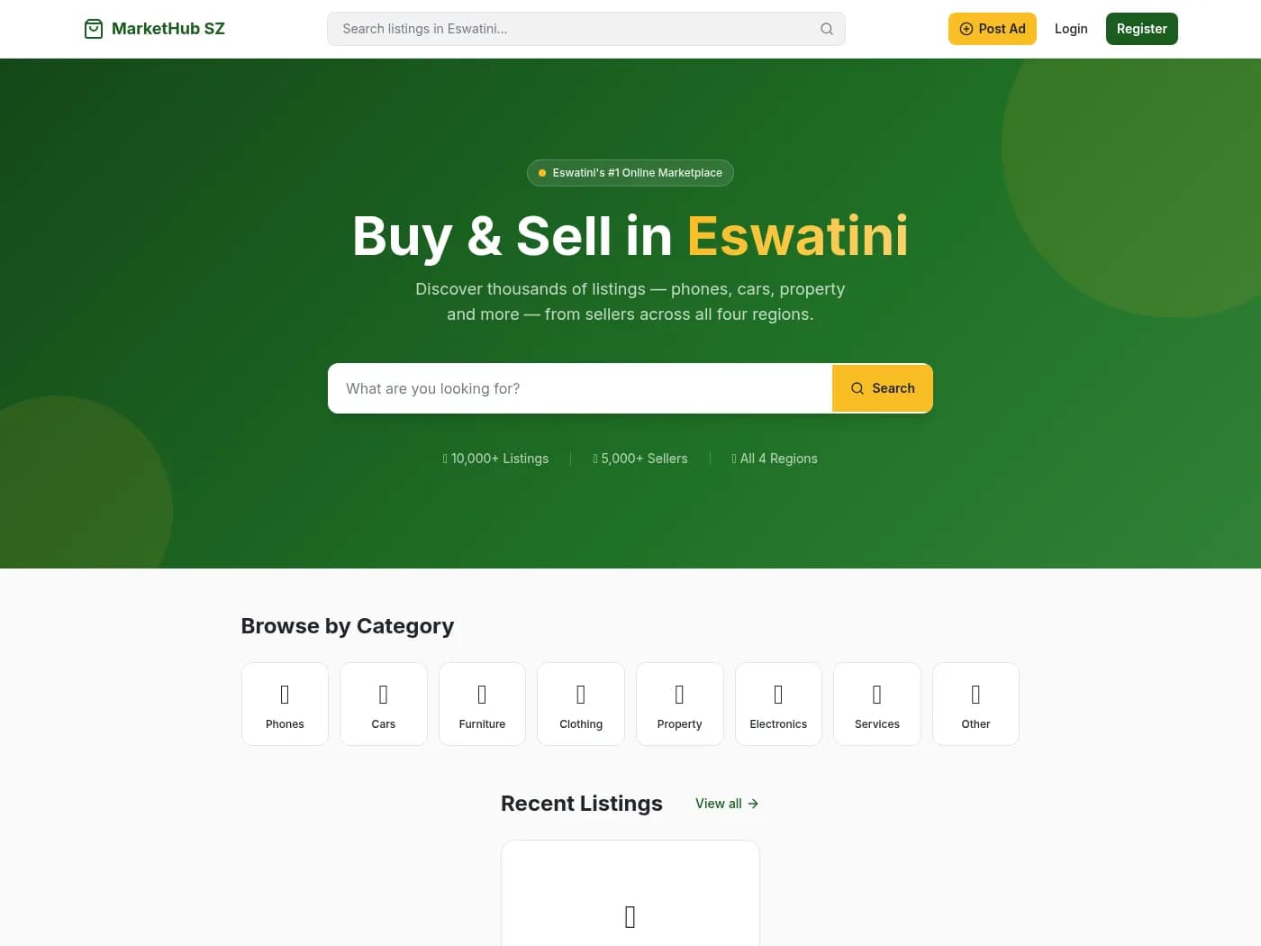 Eswatini Market Hub