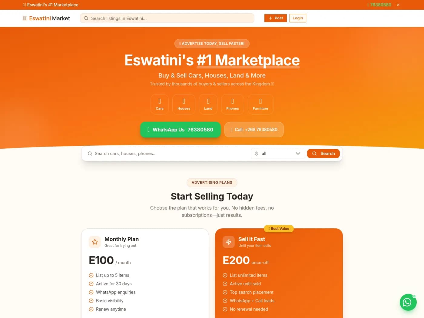 Eswatini Market Hub