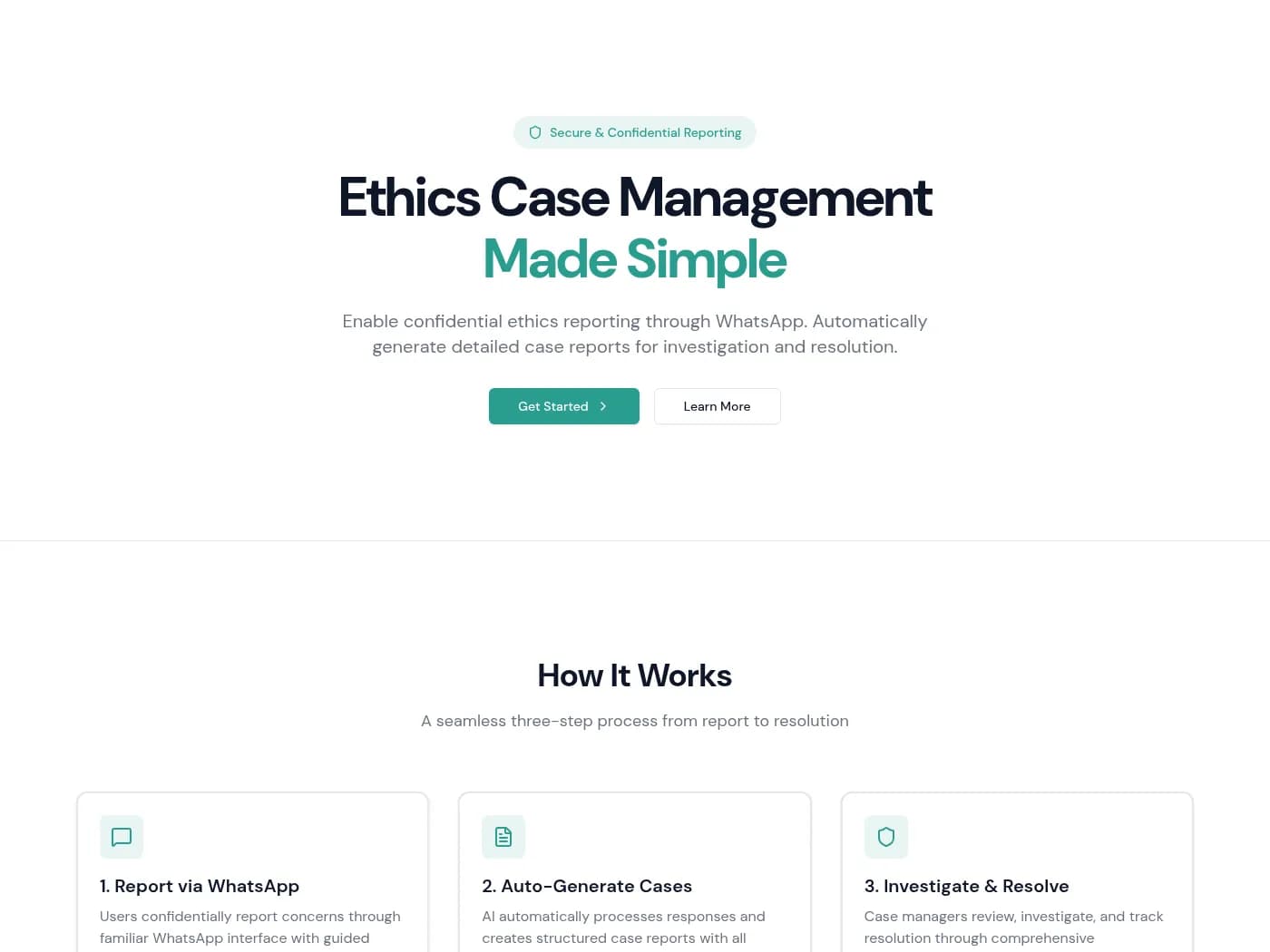 Ethics Case Platform