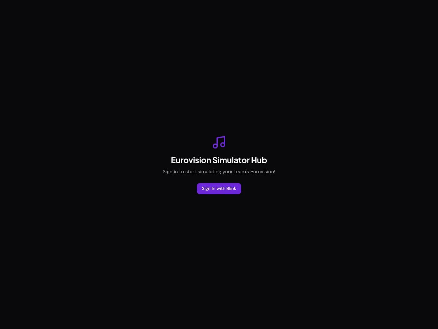 Eurovision Simulator Hub