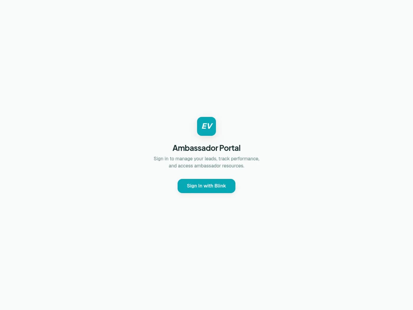 EV Plus Ambassador Dashboard