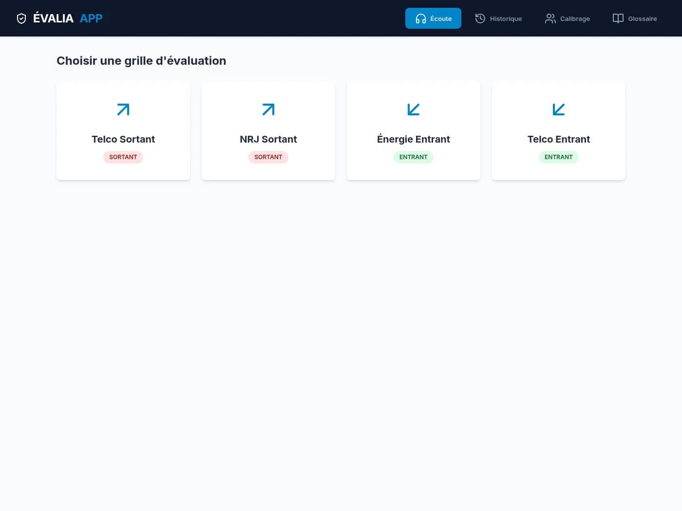 Évalia App One-File