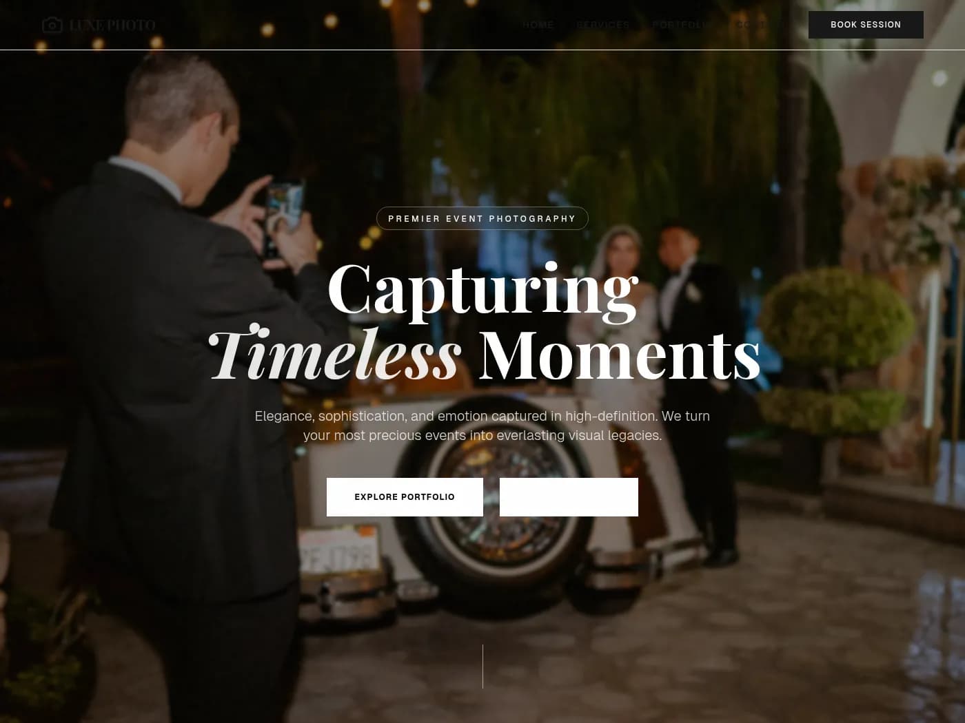 Luxe Event Photography Web