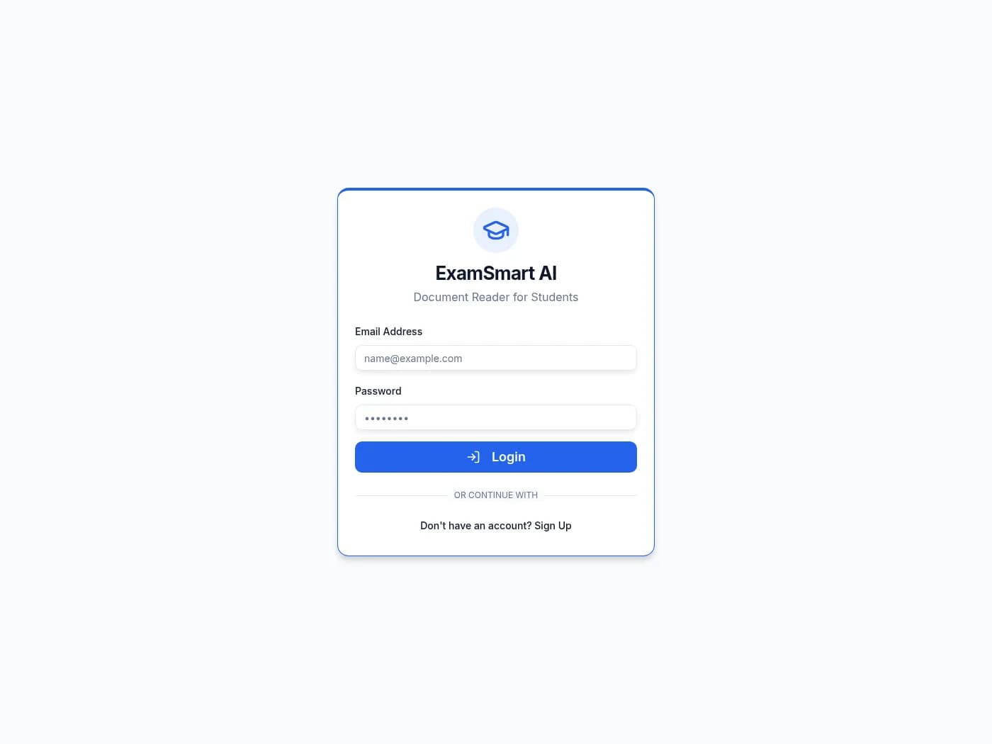 ExamSmart AI Reader