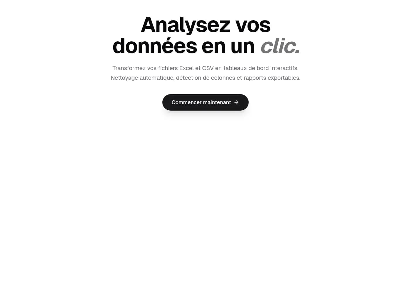 Excel Analyzer Dashboard