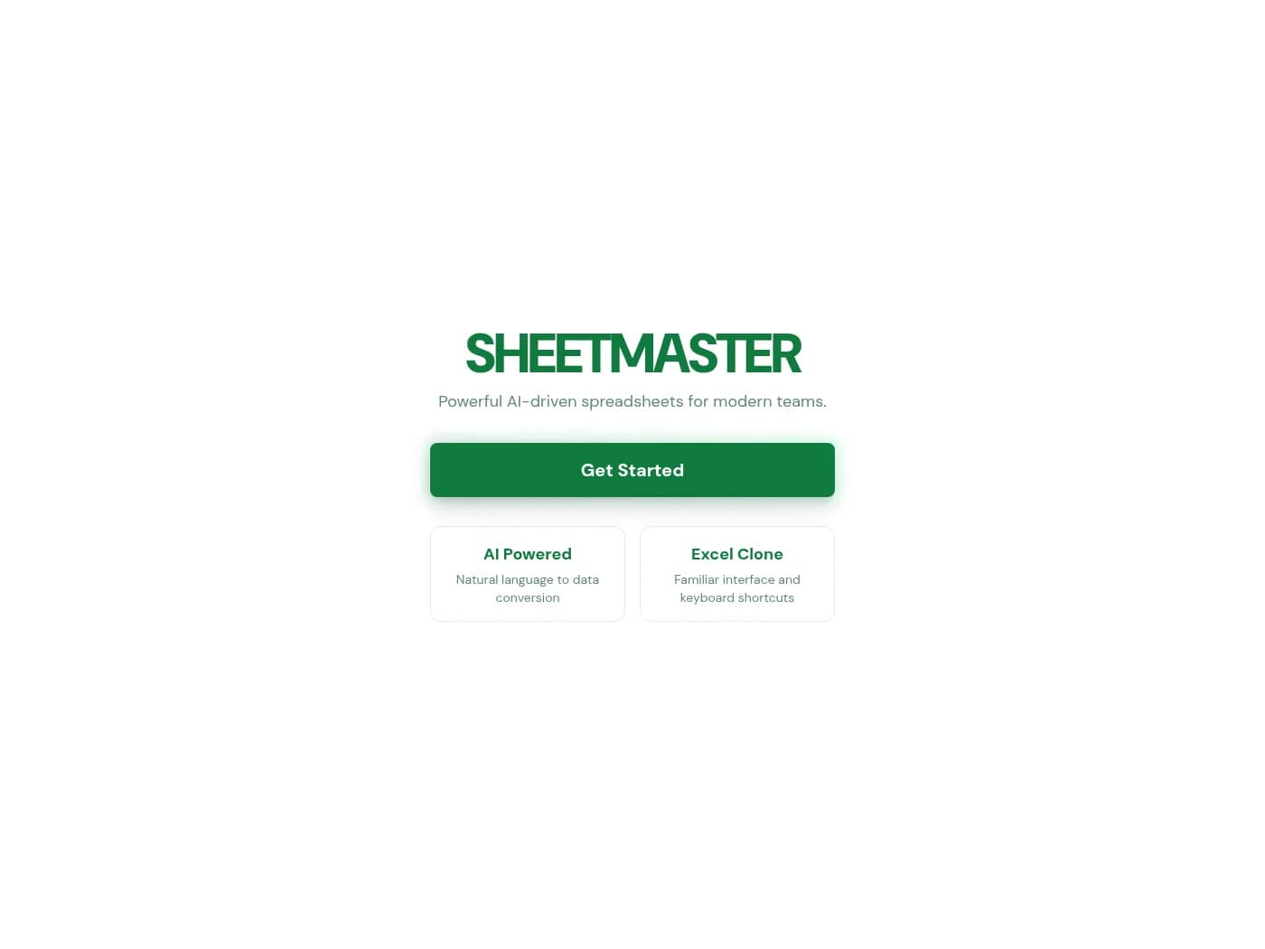 SheetMaster