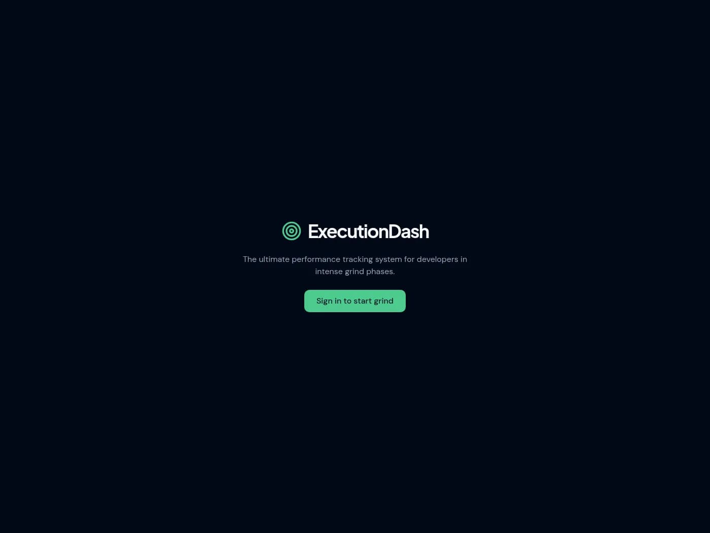 ExecutionDash