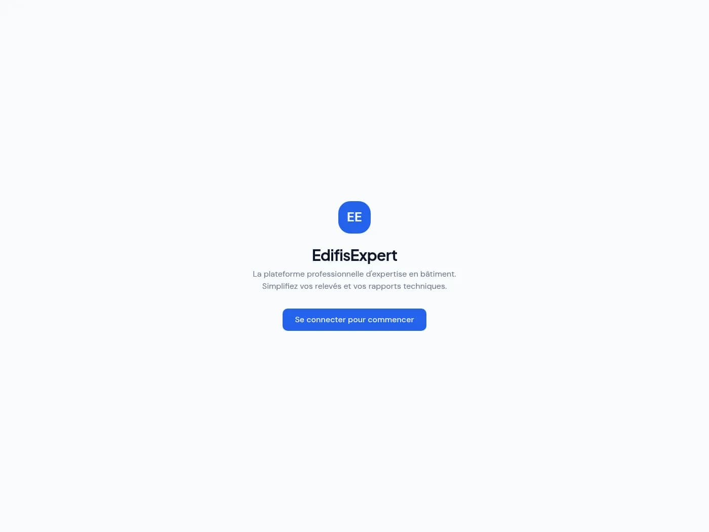 Bâtiment Expertise App