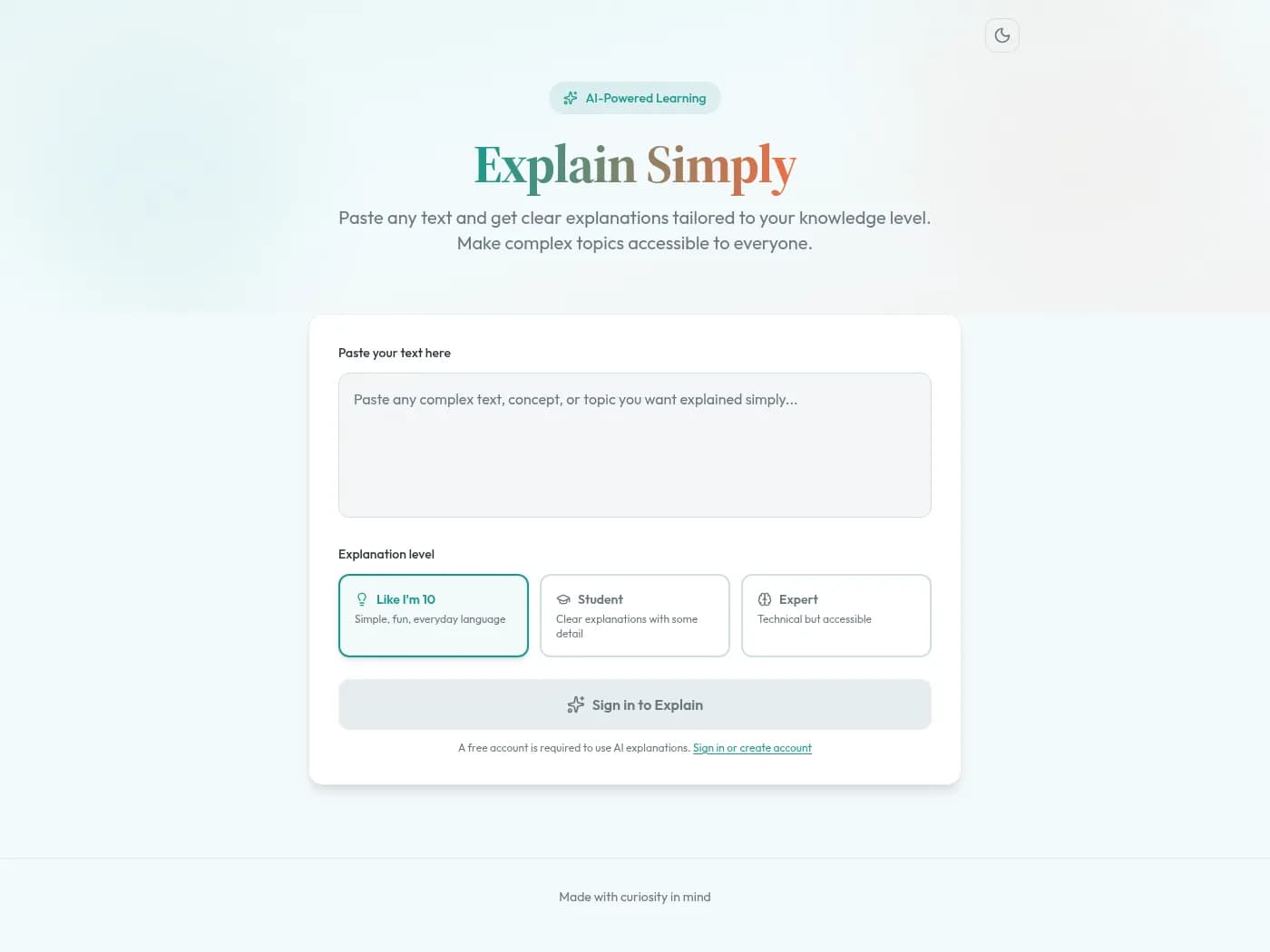 Explain Simply AI