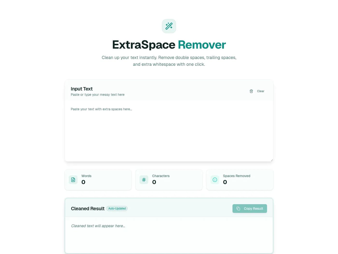 ExtraSpace Remover