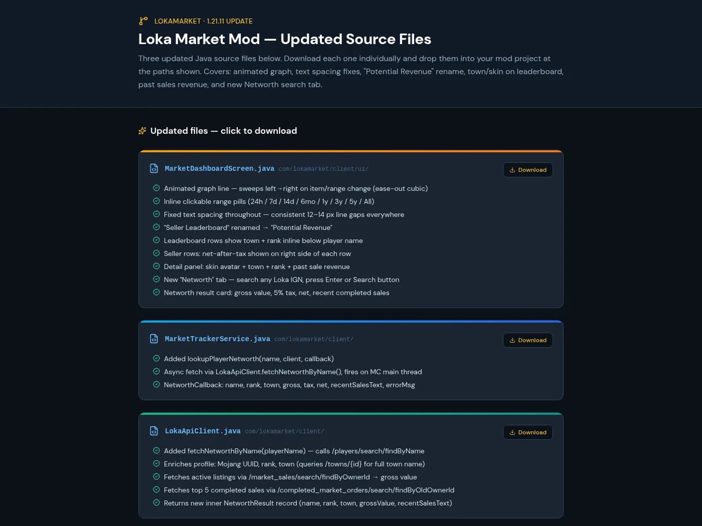 Fabric Mod Updater