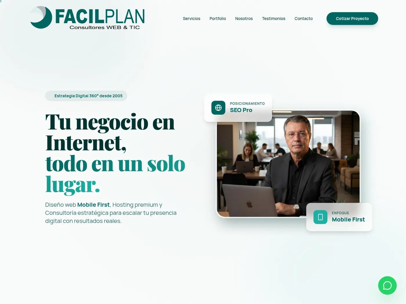 FacilPlan Web Redesign