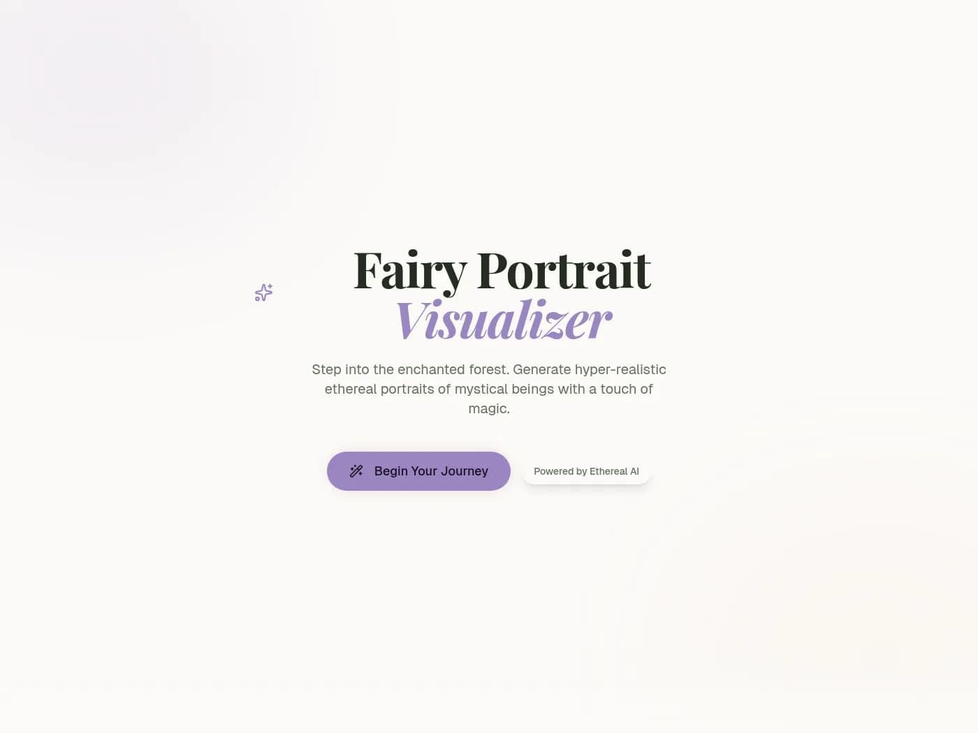 Fairy Portrait Visualizer