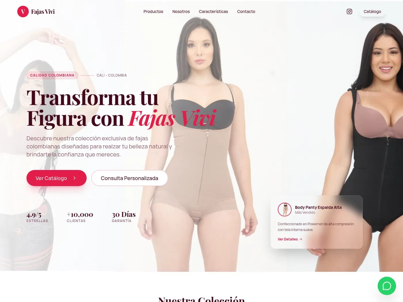 Vivi Fajas Catálogo Web