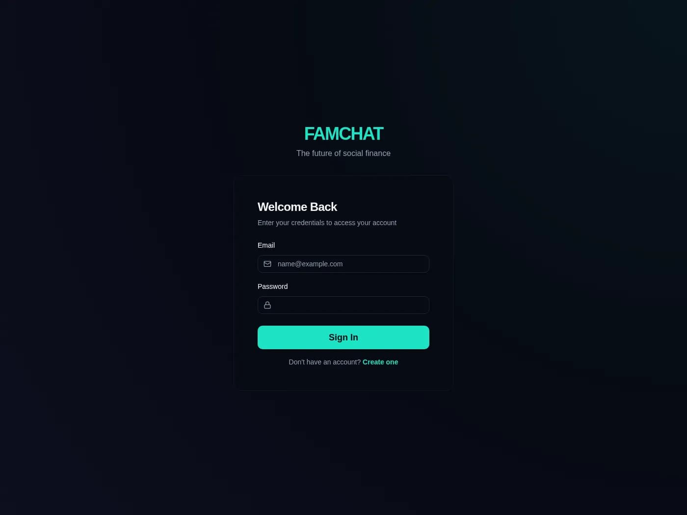 Famchat Crypto Social Hub