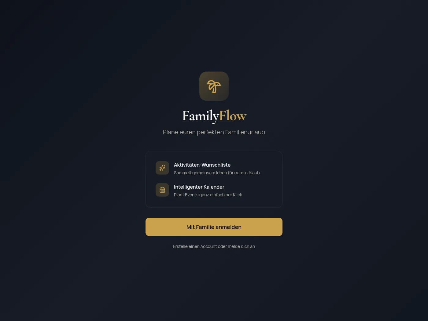 Family Holiday Planner