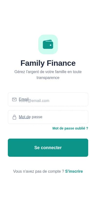 Family Finance Tracker