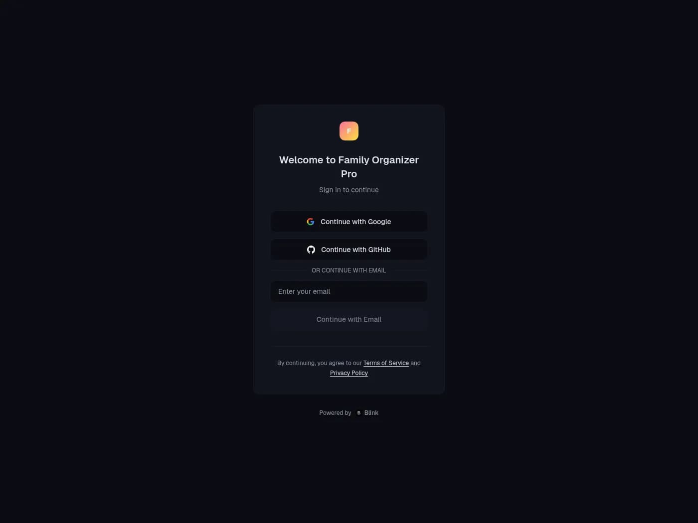 Family Organizer Pro