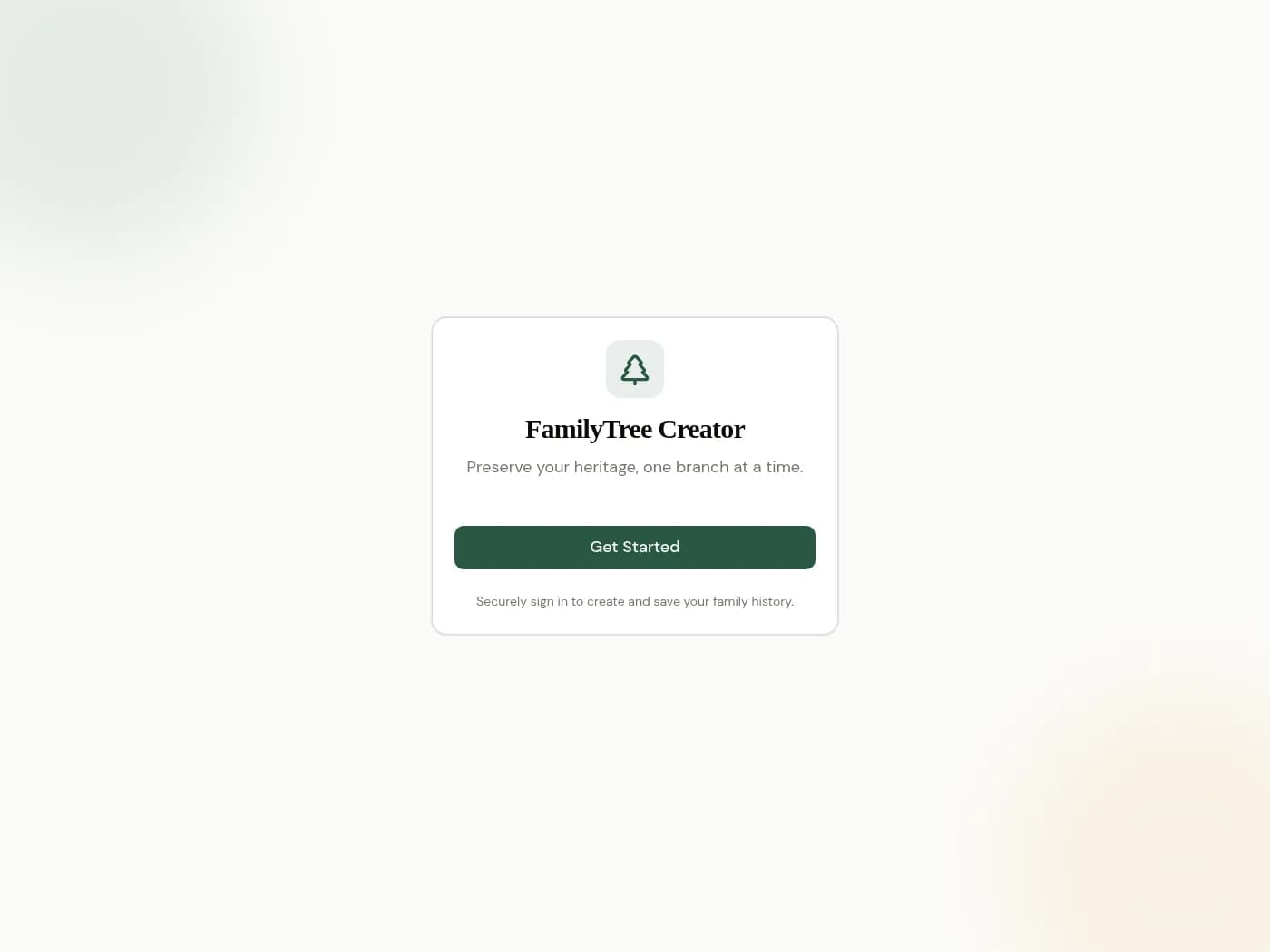 FamilyTree Creator
