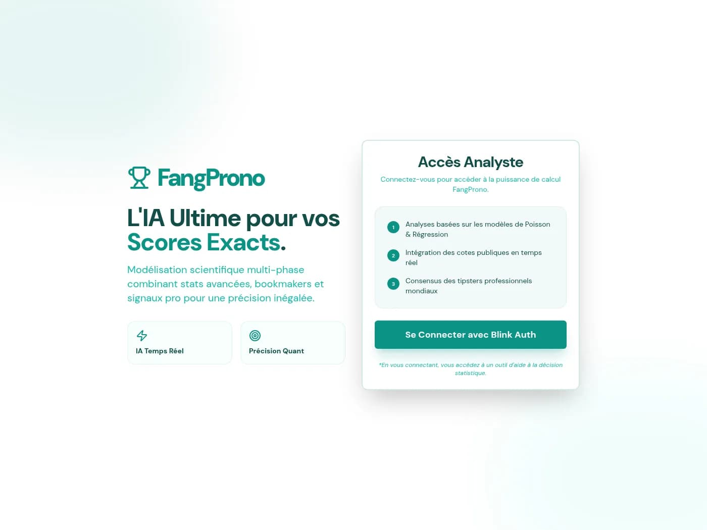 FangProno Exact Score Bot