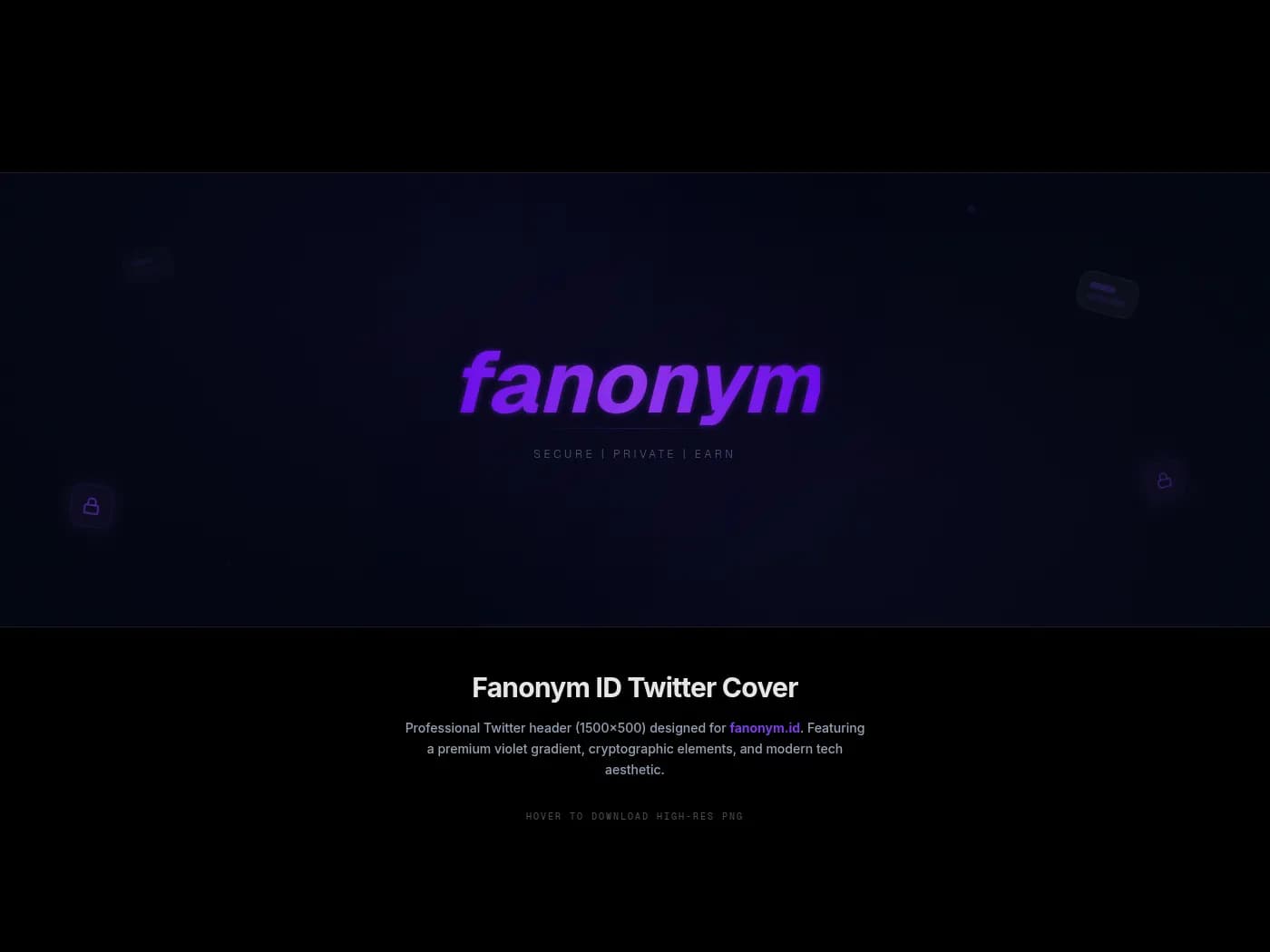 Fanonym ID Twitter Cover