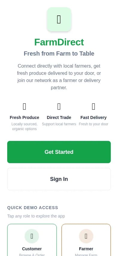 FarmDirect Delivery Suite
