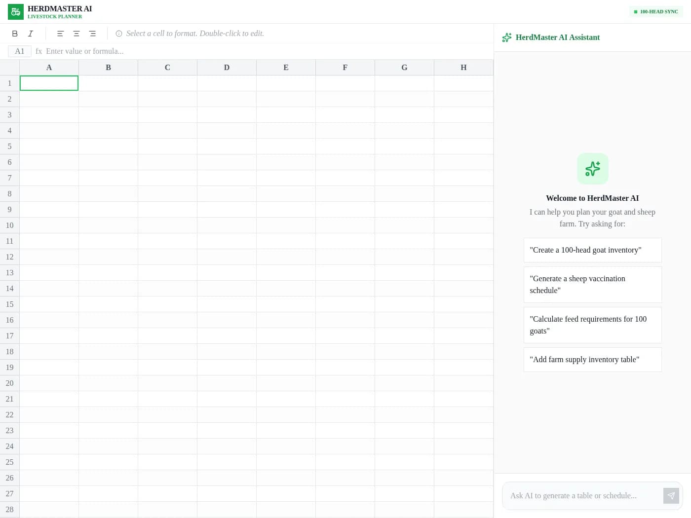 Goat & Sheep Farm Planner