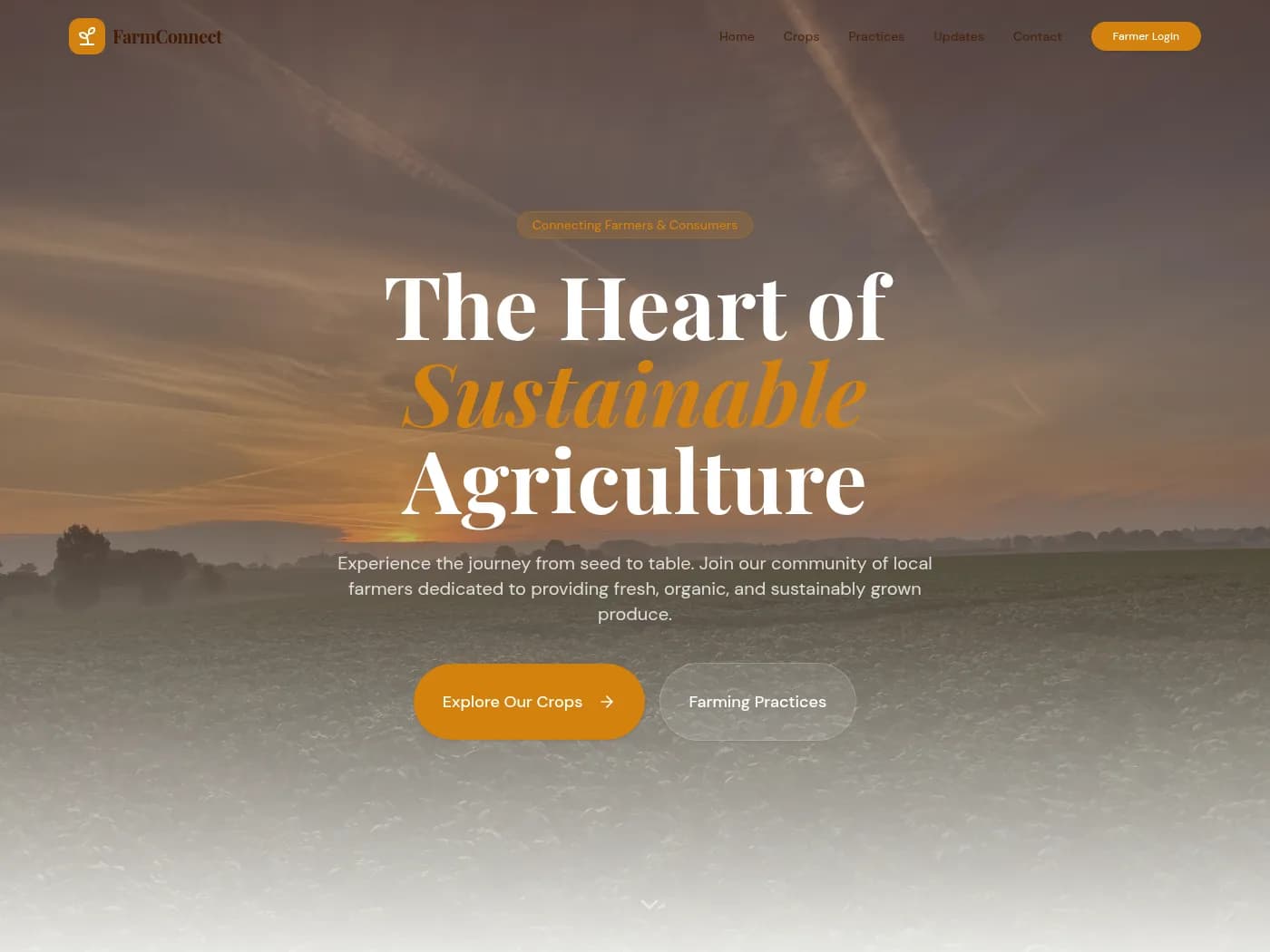 FarmConnect Web Portal