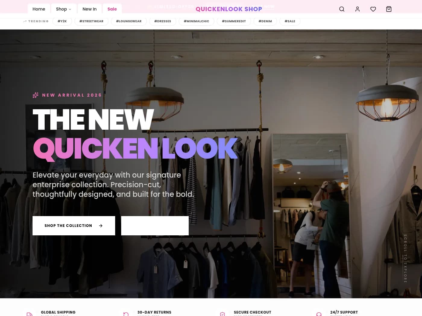 QUICKENLOOK Shop
