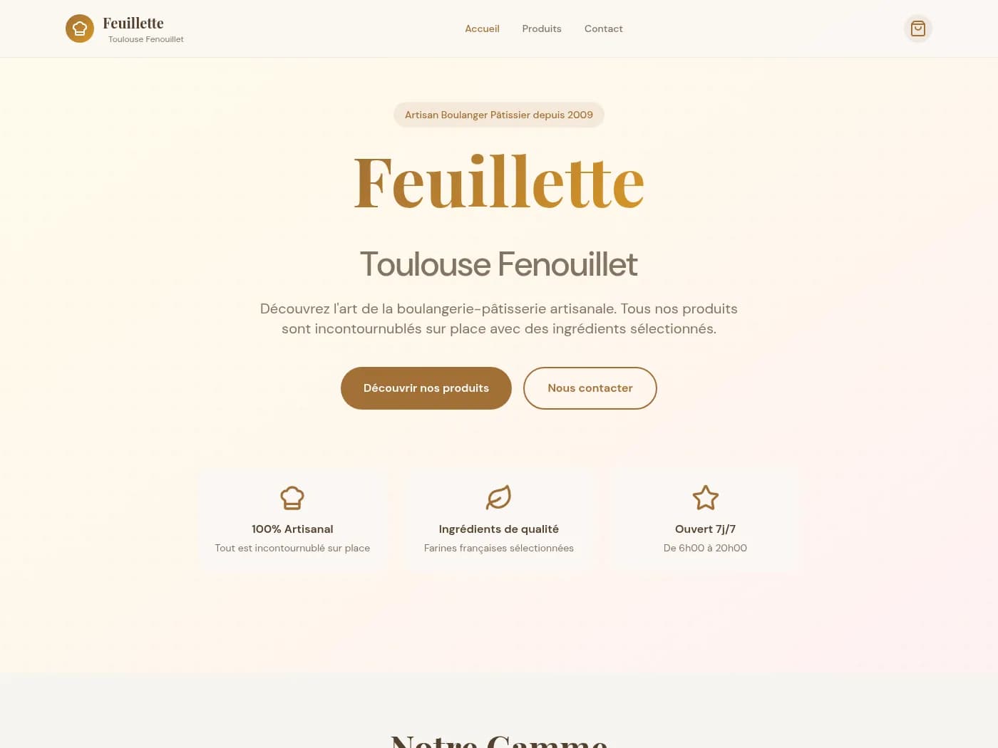 Feuillette Toulouse Orders