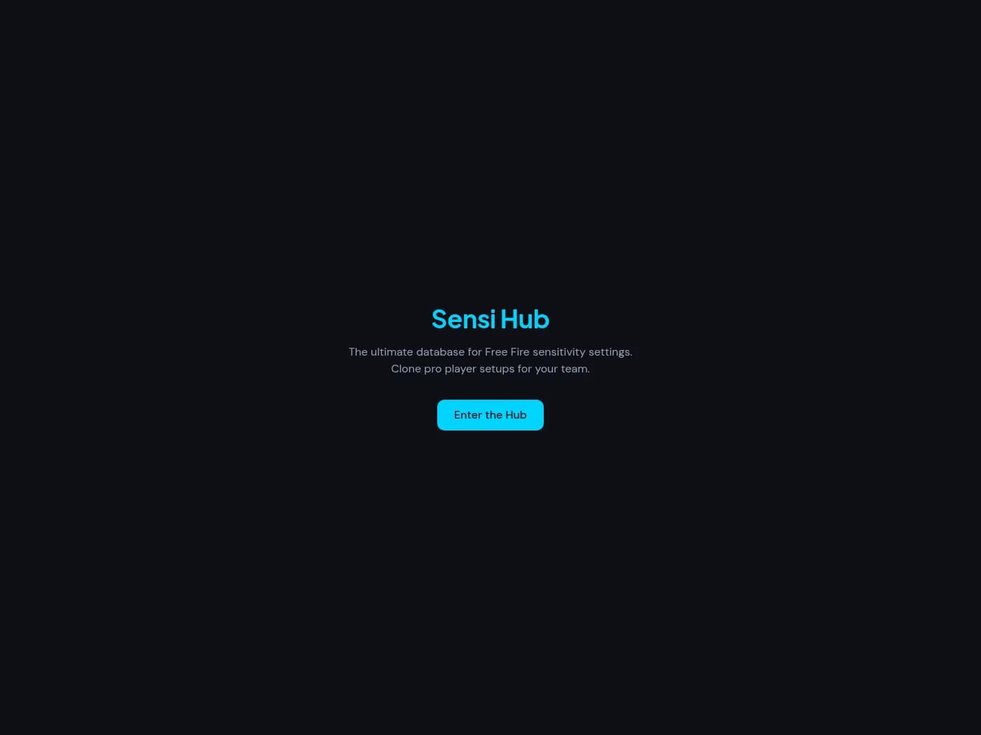 Free Fire Sensitivity Clone