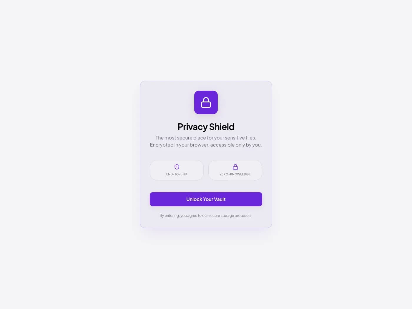 File Privacy Shield