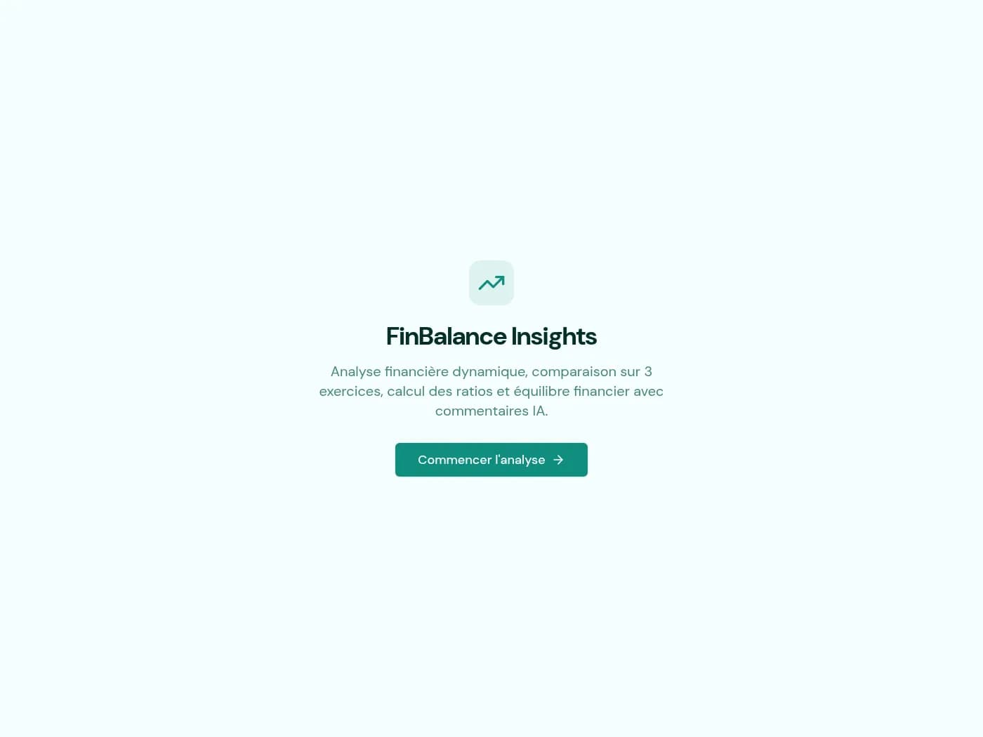 FinBalance Insights SaaS