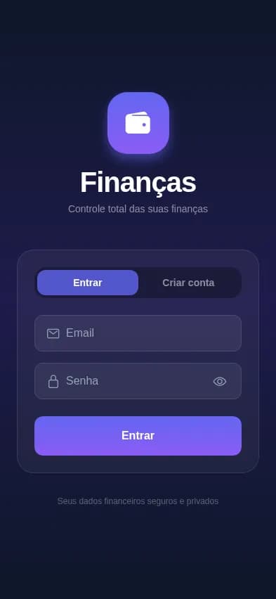 Finanças Modernas App