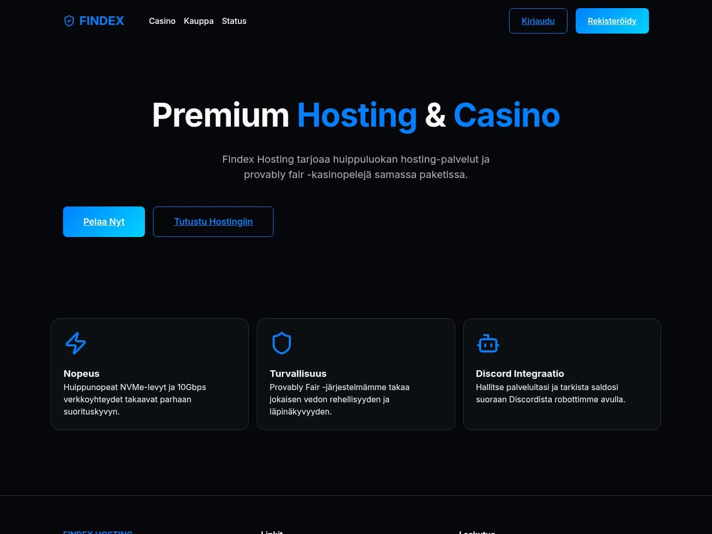 Findex Hosting Casino Suite