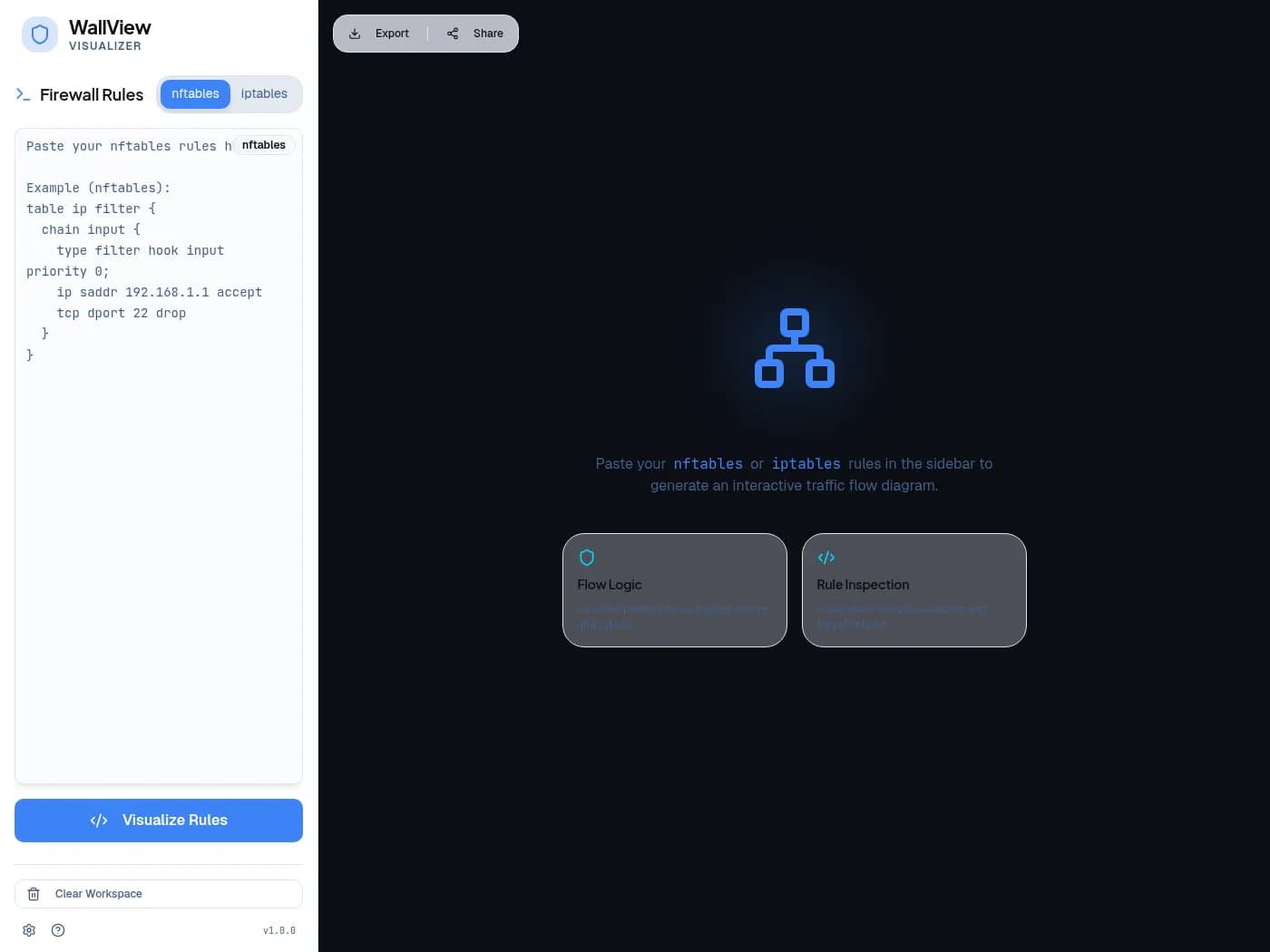 Firewall Visualizer