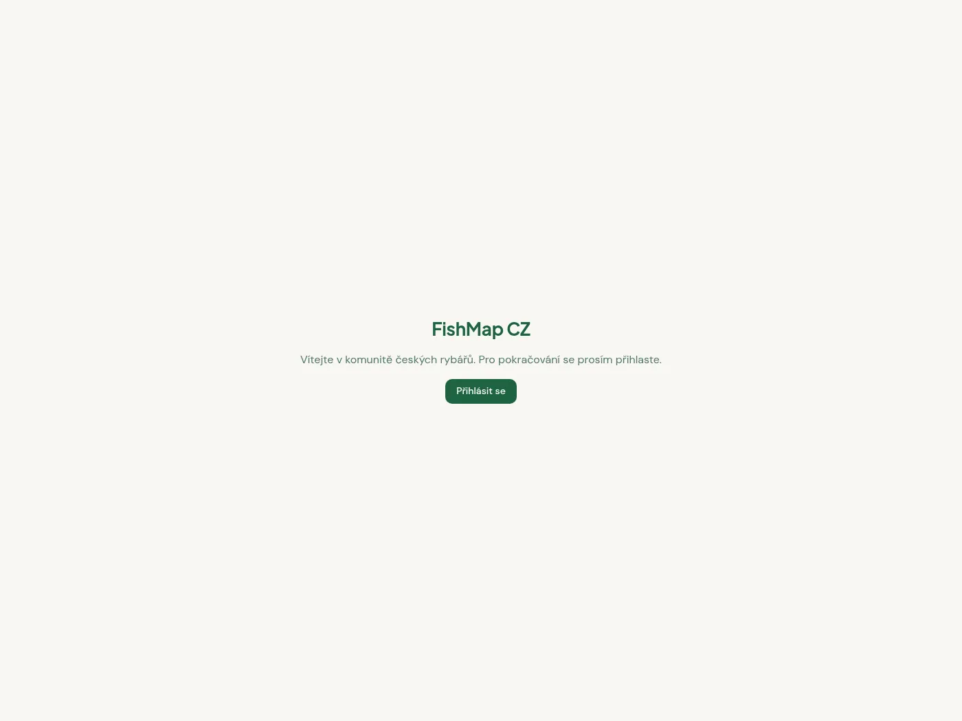 FishMap CZ Community