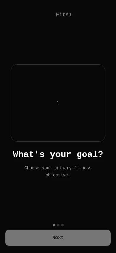 FitAI Workout Planner