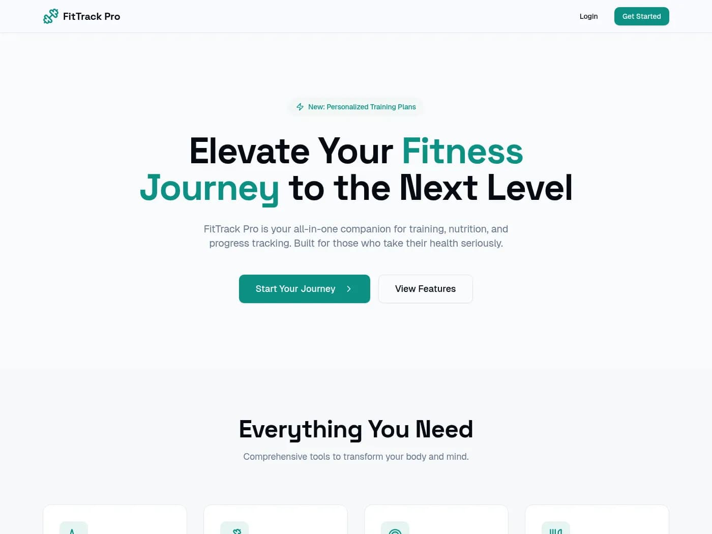 FitTrack Pro
