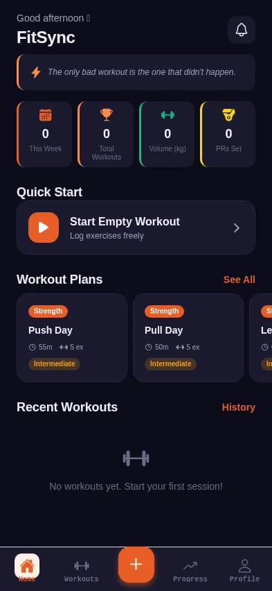 FitSync App