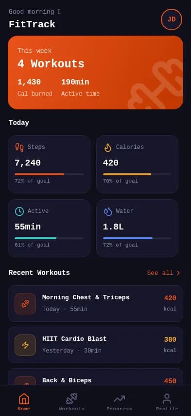 FitTrack Buddy