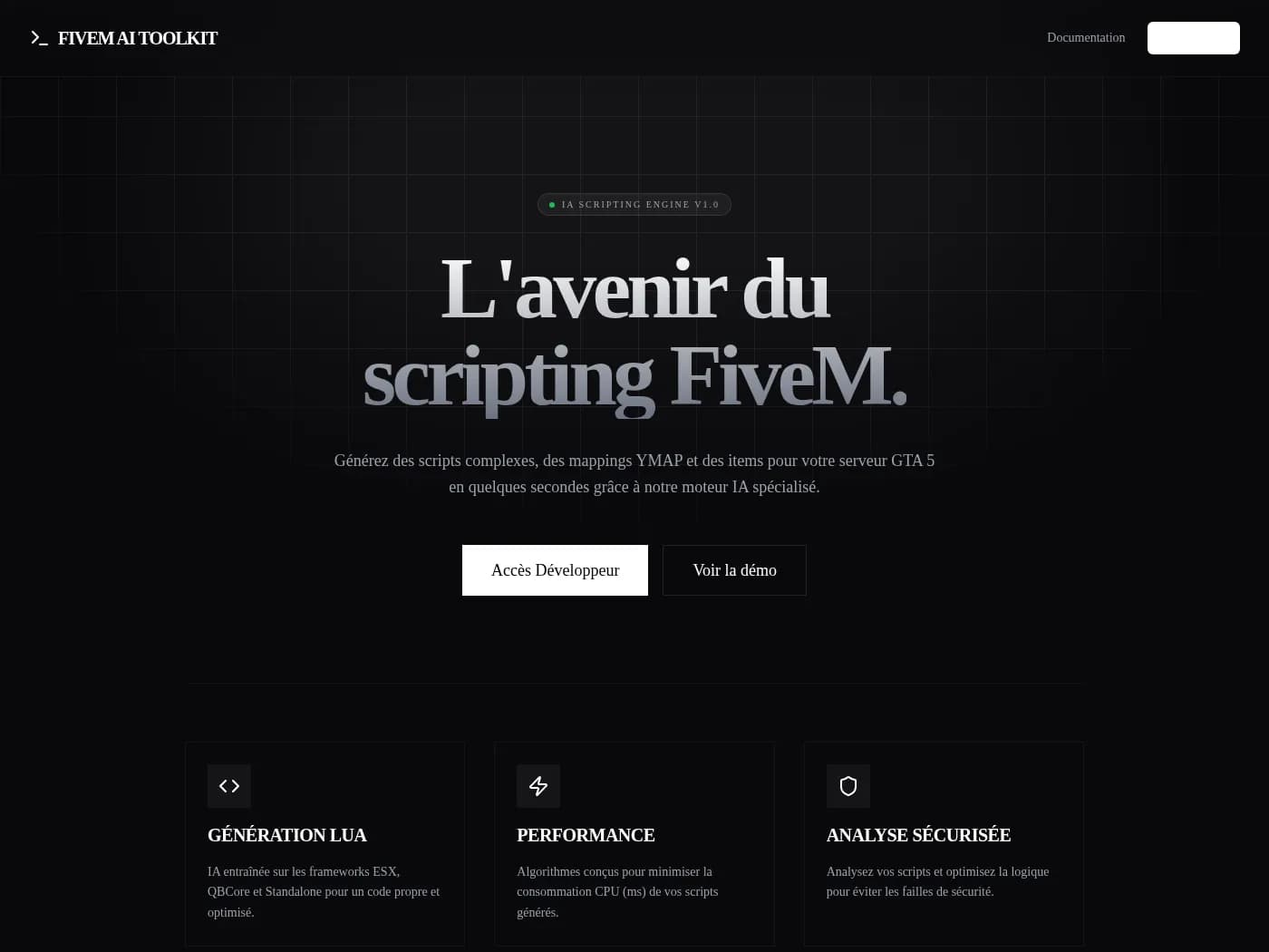 AI FiveM Scripting Suite