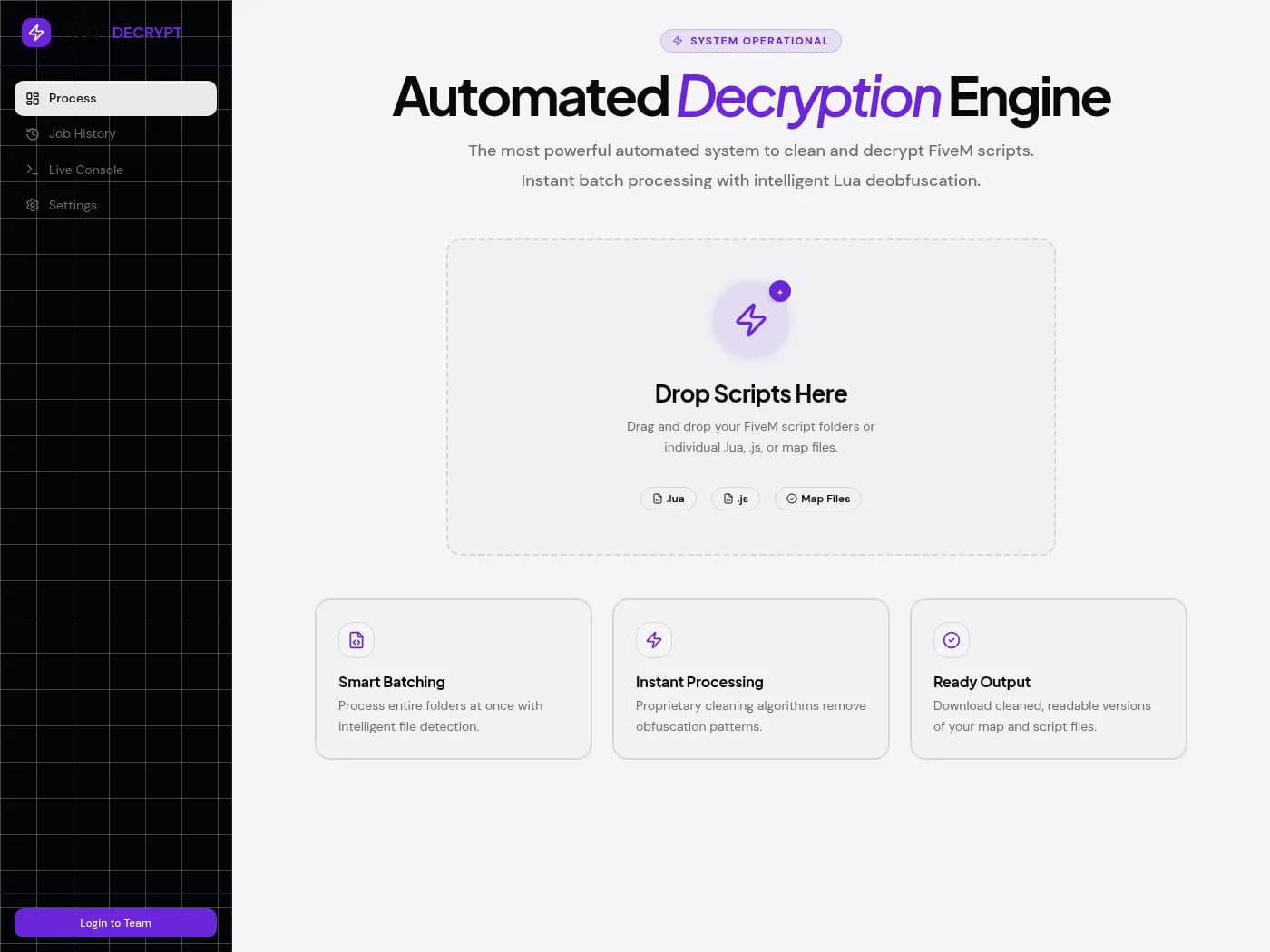 FiveM Script Auto-Decrypter