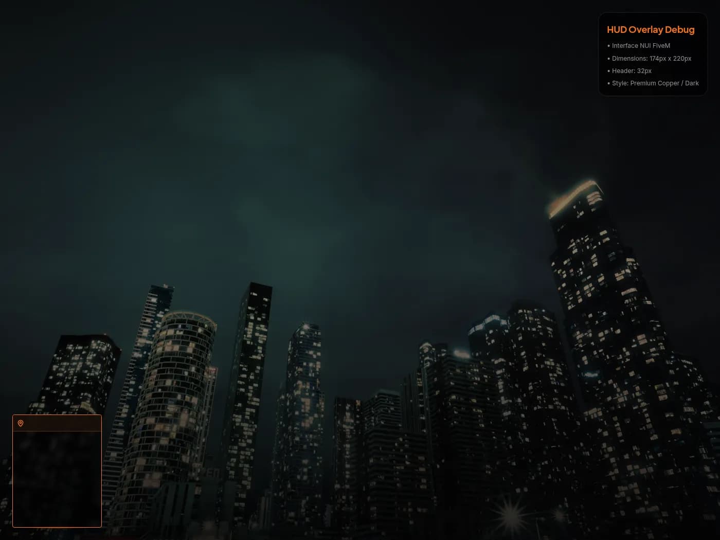 Premium FiveM Minimap HUD