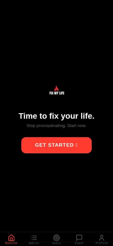 Fix My Life AI Coach