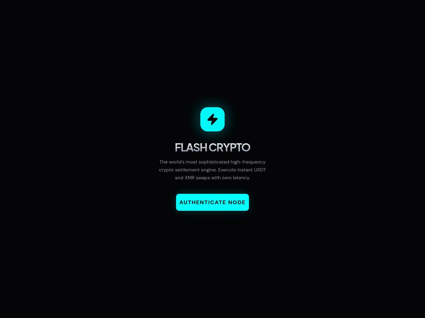 Flash Crypto Sender