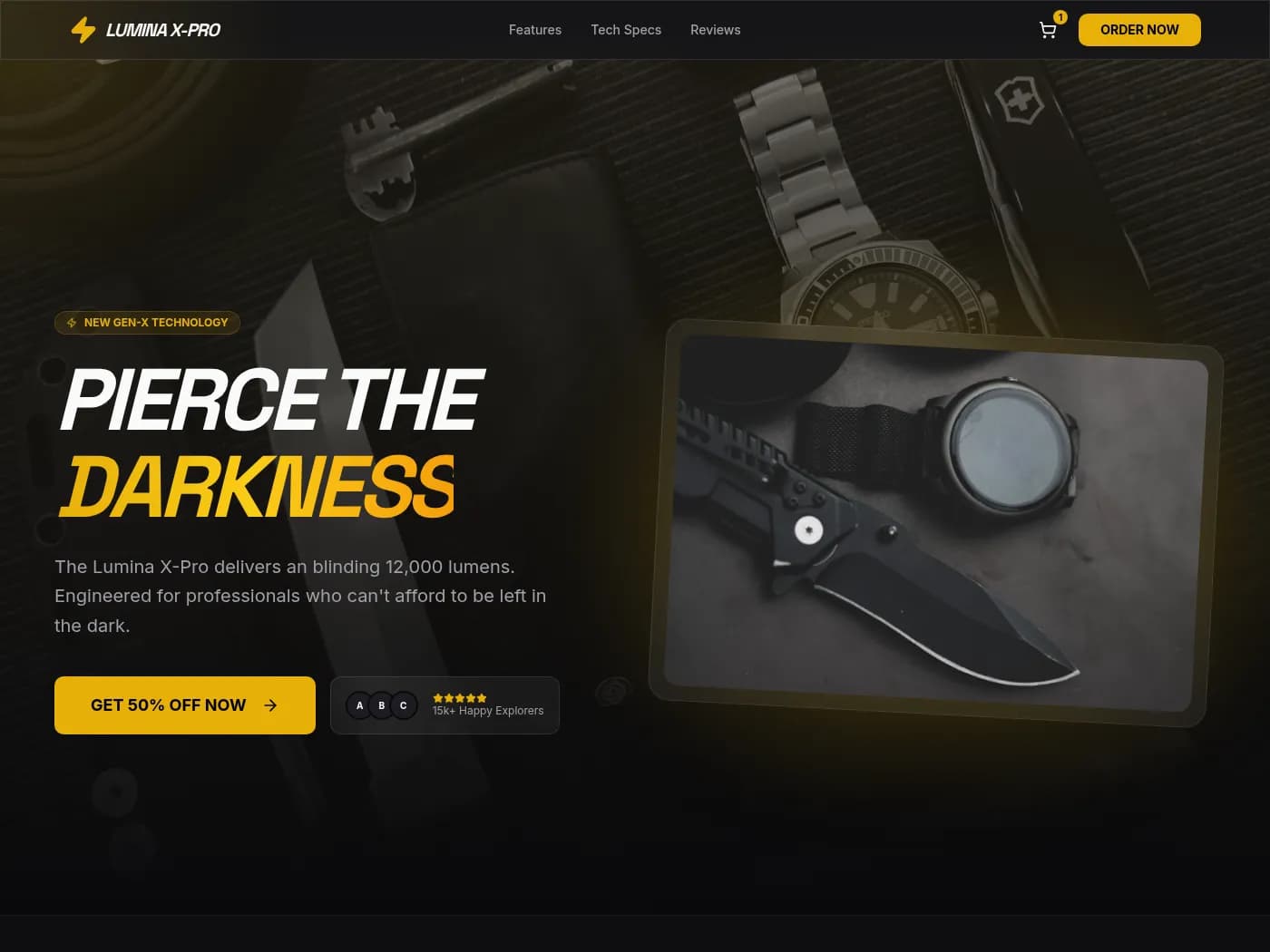 Flashlight Funnel Pro